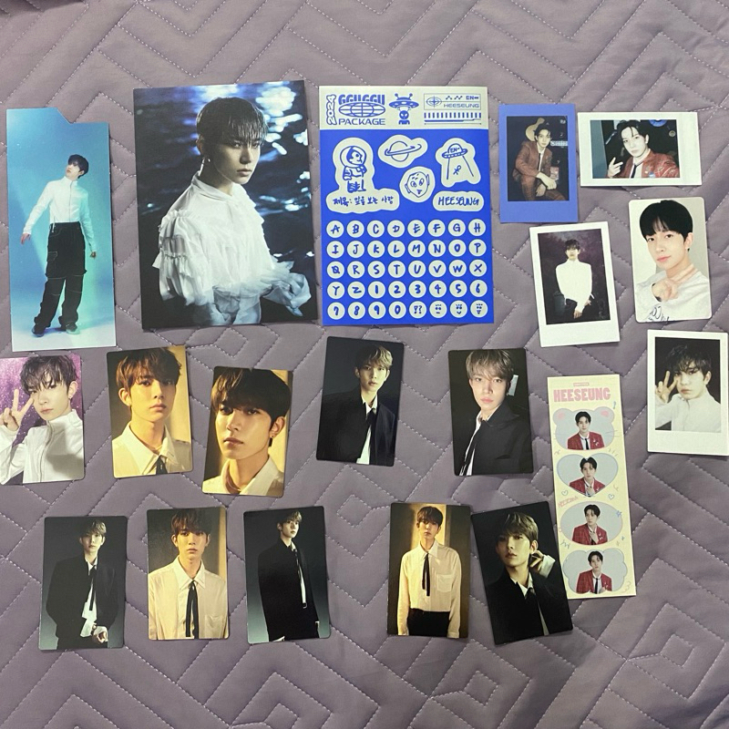 Hisung Enhile heeseung enhypen en- card merch | Shopee Philippines