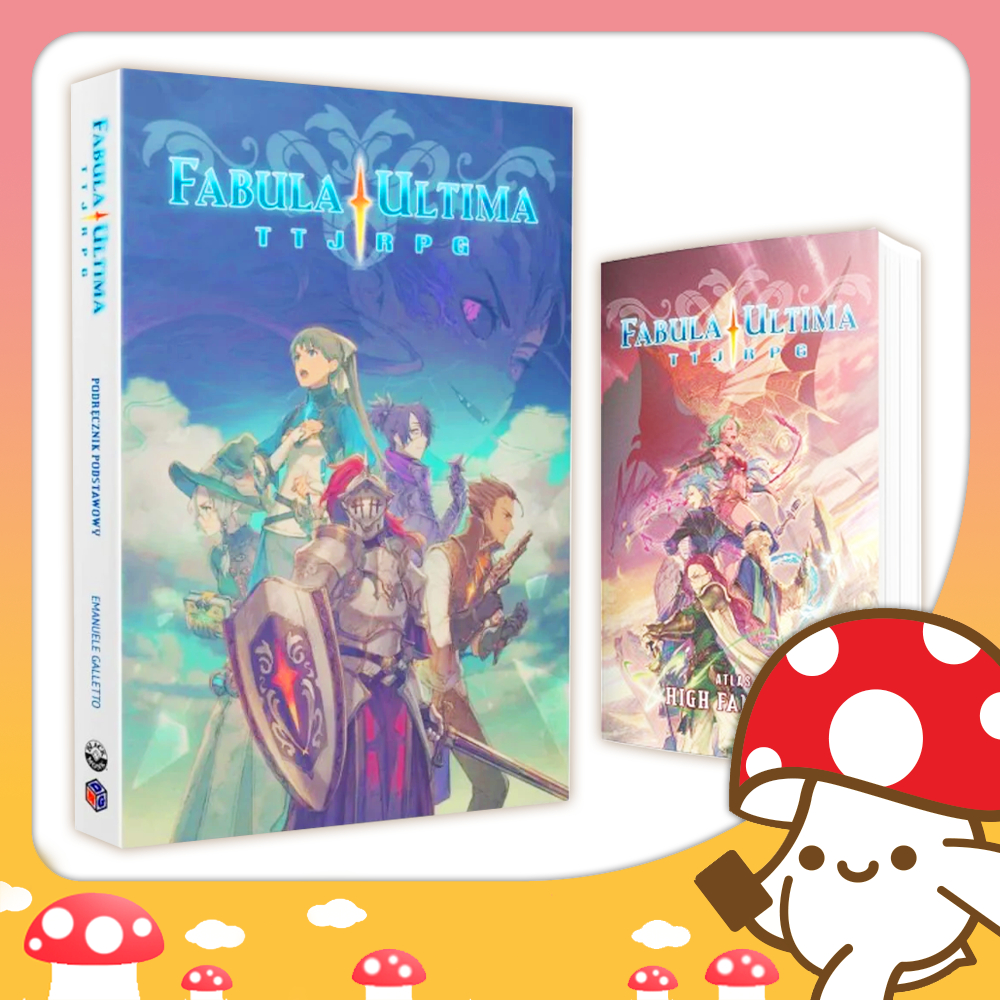 Fabula Ultima TTJRPG Japanese Style Role-Playing Game From Kinoko Card ...