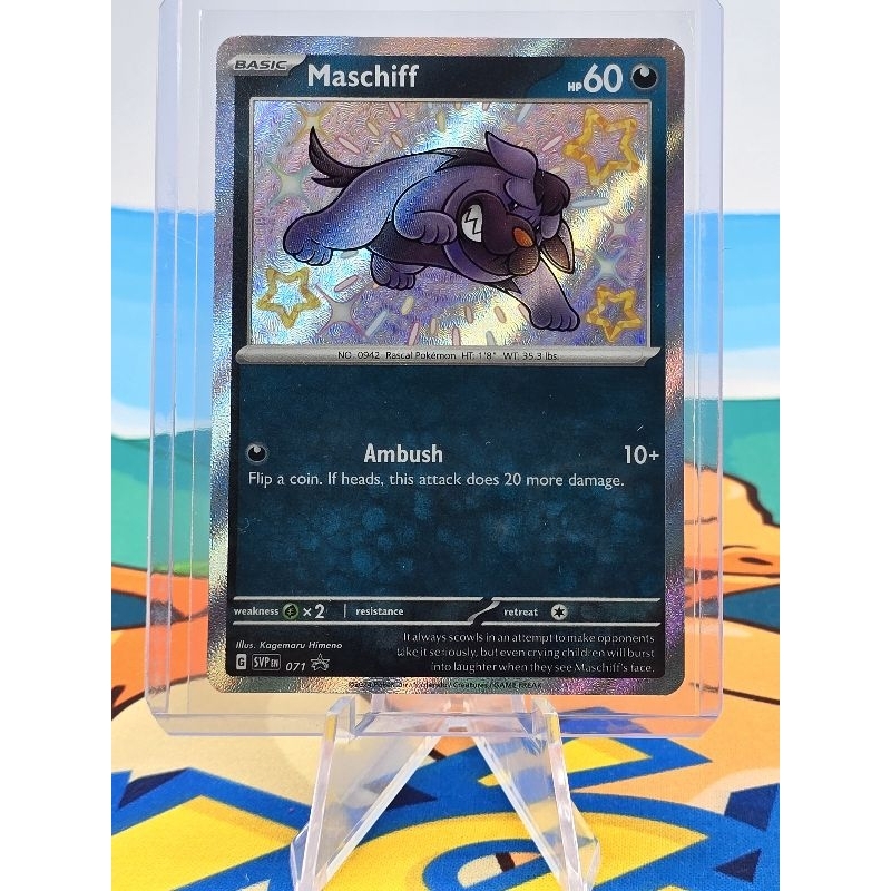 Pokemon Card "Maschiff Shiny Promo " ENG Pandean Fates | Shopee Philippines