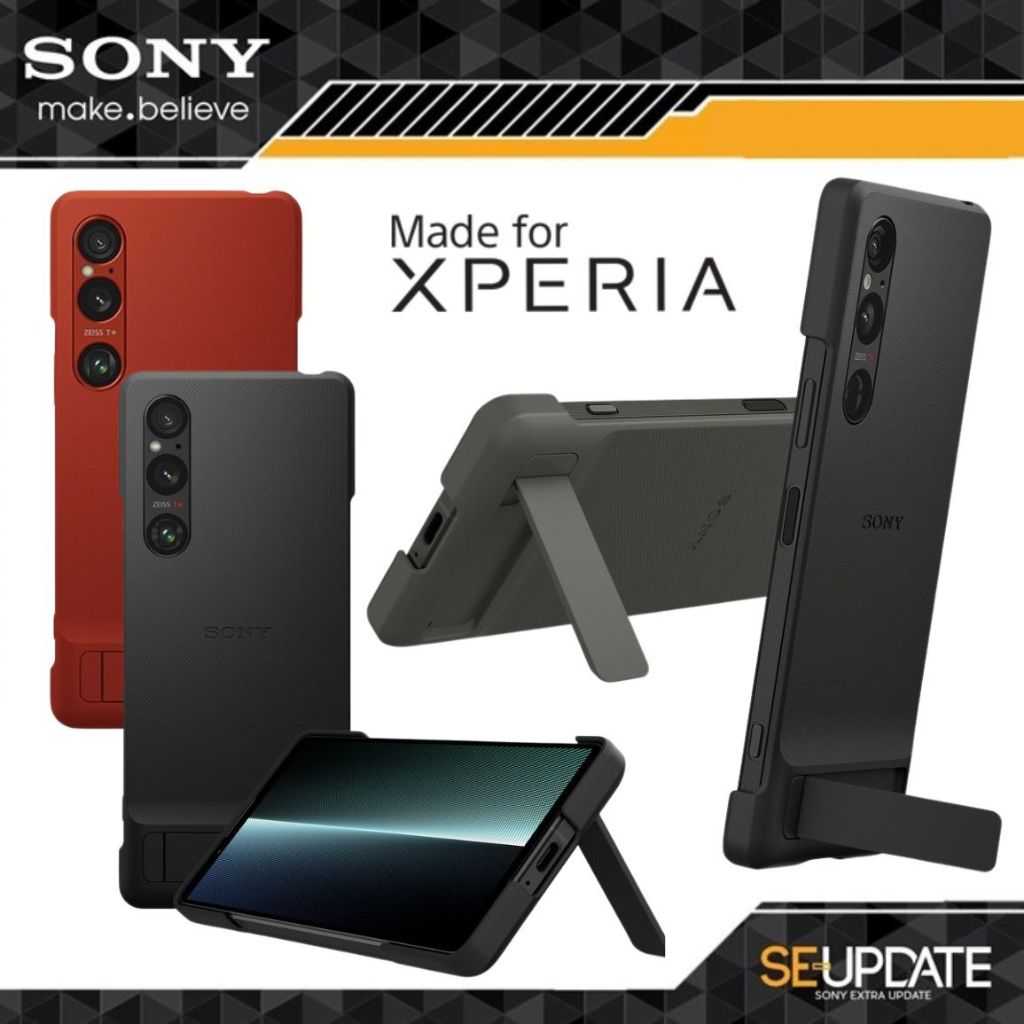 Original Sony Case Style Cover with Stand for Xperia 1 VI/10/1 V/10/1 ...