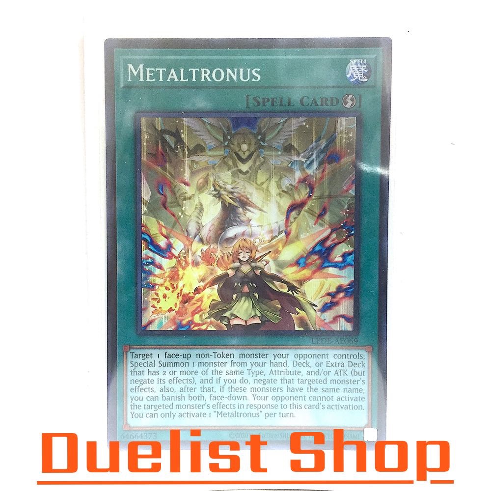 Metaltronus (SR) Spell [Quick-Play] LEDE-AE069 Yukio Card Set (Yu-Gi-Oh ...