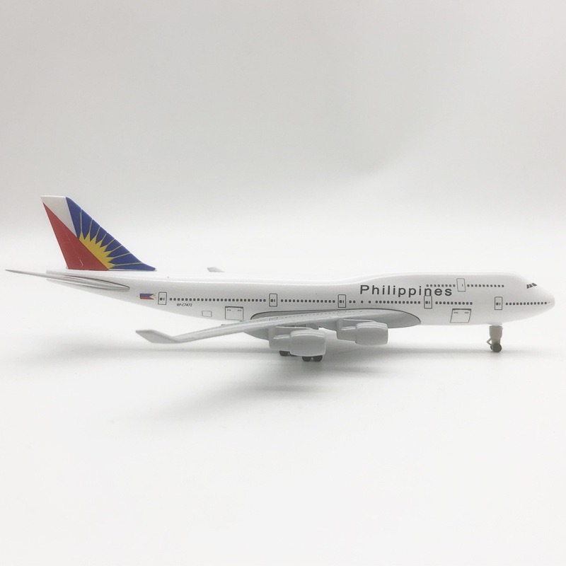 20cm Philippine Airlines B747 Aircraft Model.material Made Of Steel ...