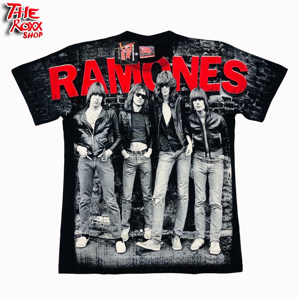 Ramones MSD Shirt-24 Band Full Body Pattern Not Hot Rebound. | Shopee ...