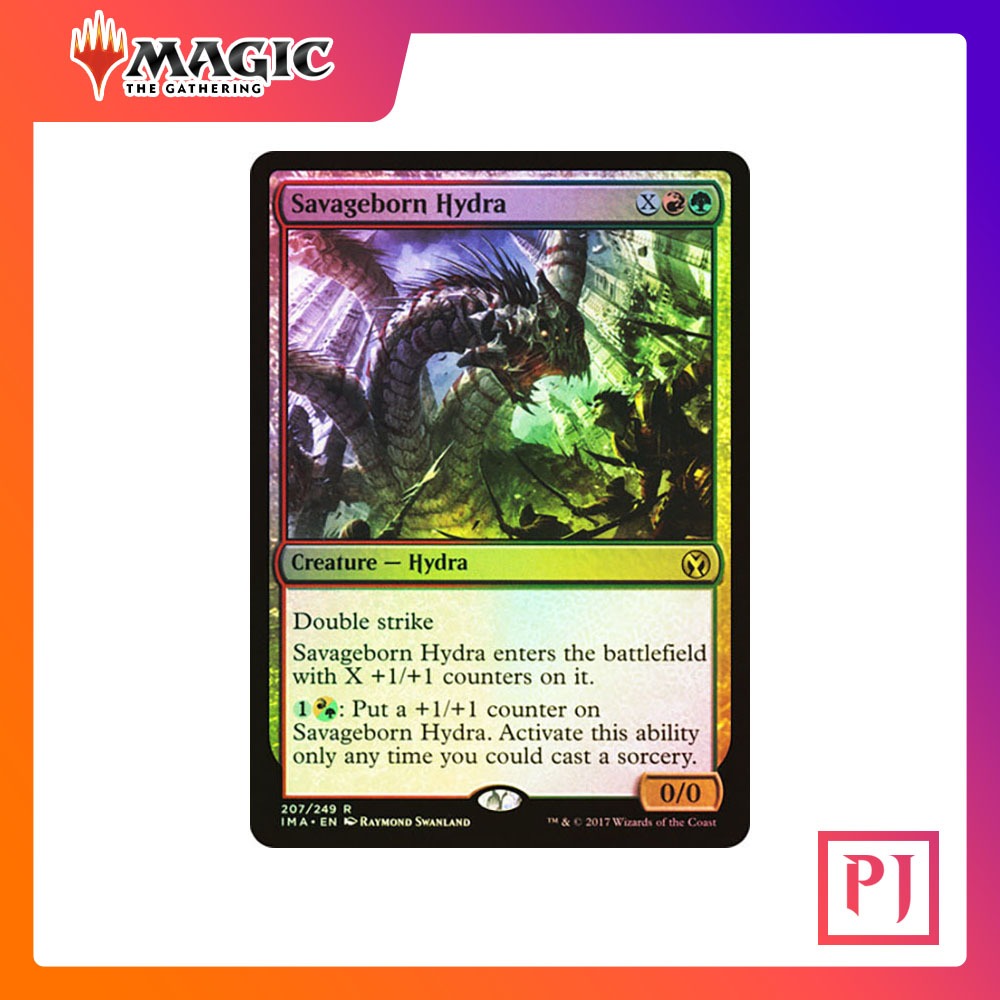 [MTG] Savageborn Hydra [IMA] [MULTI] [RARE] [FOIL] [ENG] (Magic Card ...