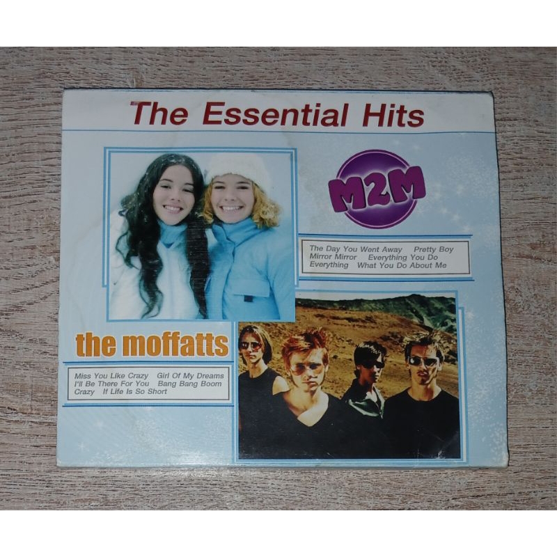 M2M & The Moffatts CD 2 Album The Essential Hits Thailand Edition ... M2M & The Moffatts CD 2 Album The Essential Hits Thailand Edition ...