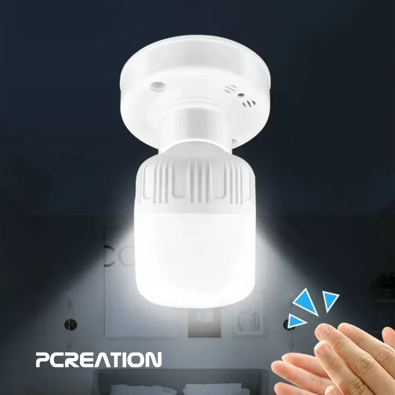 PCREATION Automatic Sensor Bulb Terminal E27 Suitable For Bathroom ...