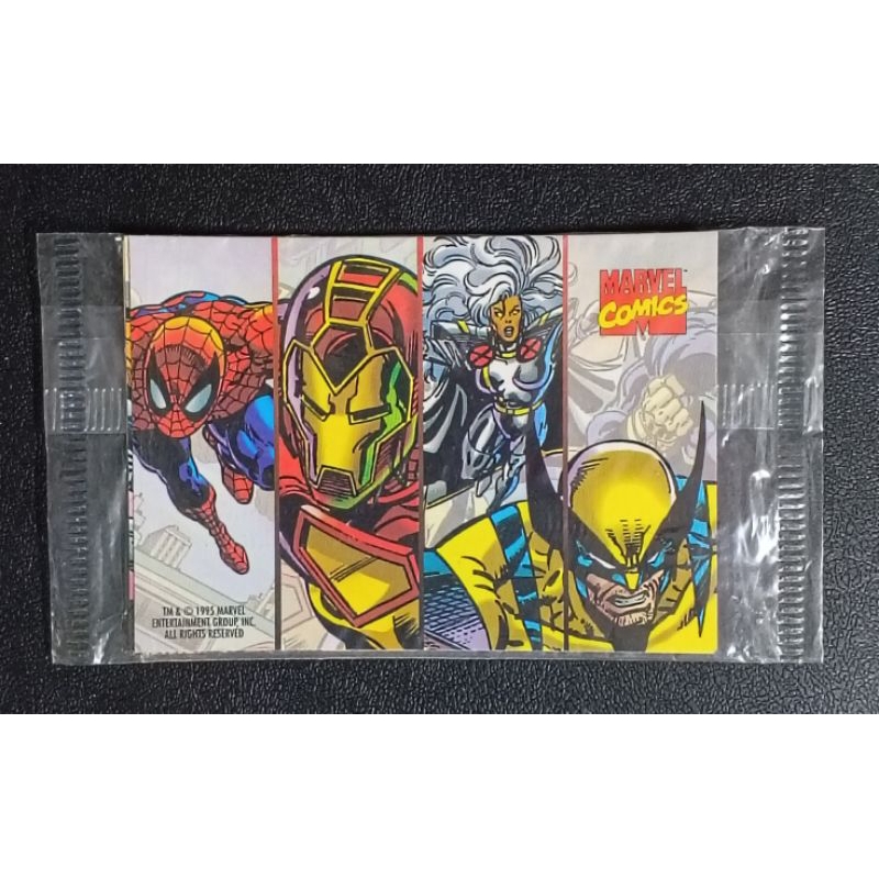 (Sealed Pack) MARVEL Comic Card (LIMITED EDITION COMICS SUPER HEROES ...