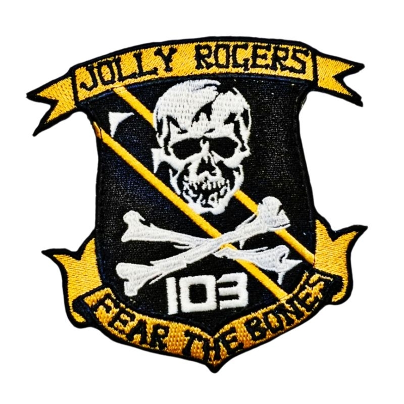 Arm Vfa-103 Jolly Rogers Patch Size 10 × 10cm Sharp Details. | Shopee ...