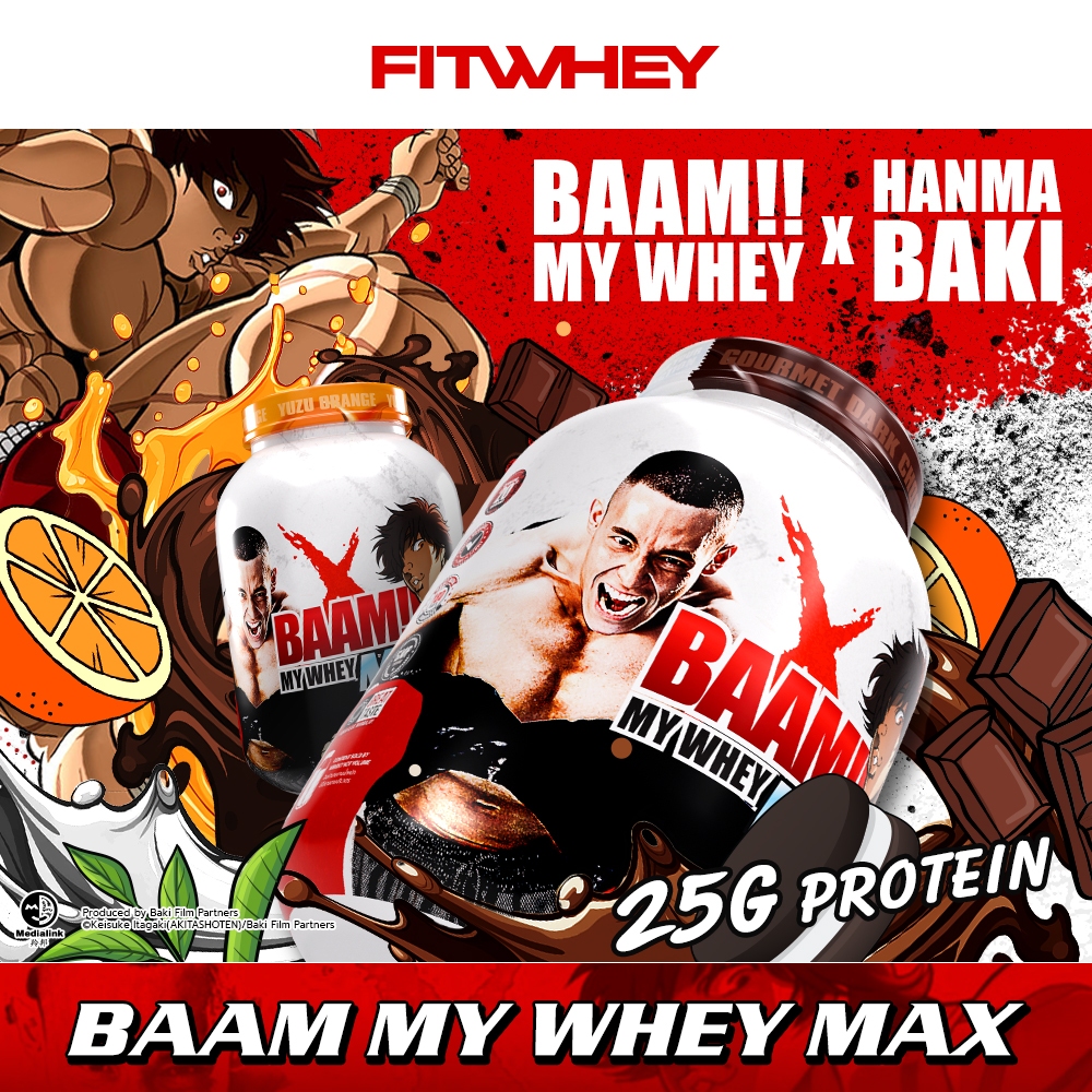 BAAM MY WHEY PROTEIN MAX 5 LB Increase Muscle Contains BCAA 5 Grams ...