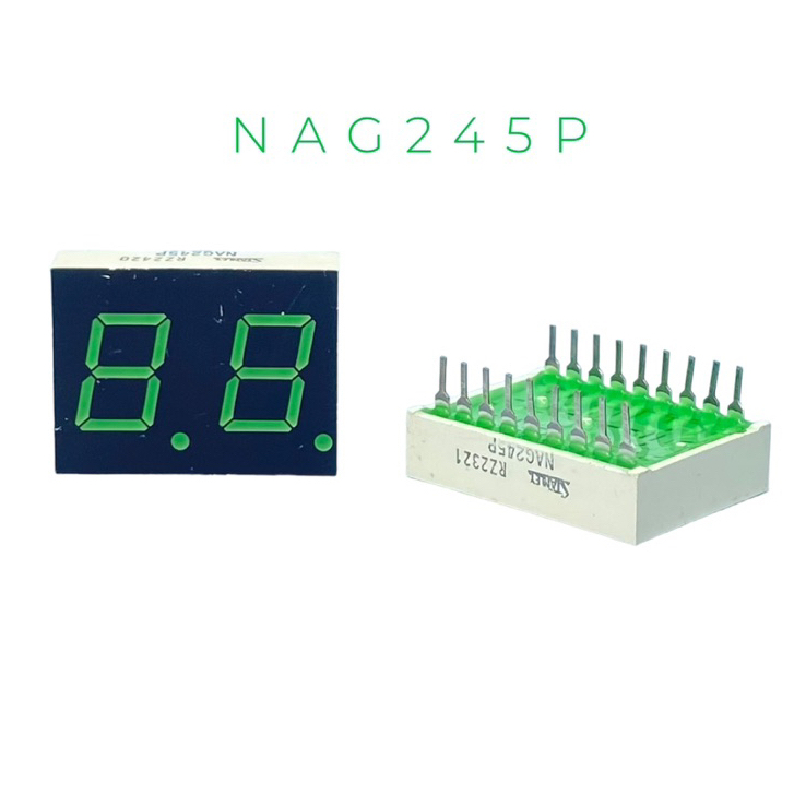 7segment Stanley Etc 2digit Anode Nag245p Nag261p Led Number Display Light Bar Numeric 7 