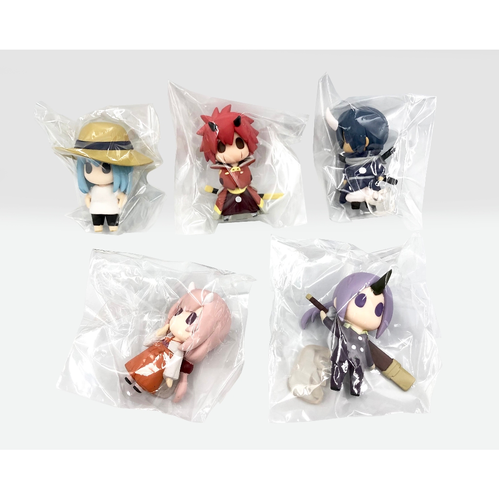 [Reborn As A Slime.] Gachapon Model: Rimuru Benimaru Zoe Shuna Shion ...