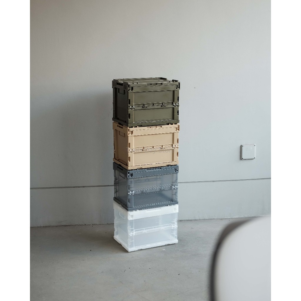 Foldable Box TRUSCO Folding Multipurpose Capacity 20 Liters With Lid ...