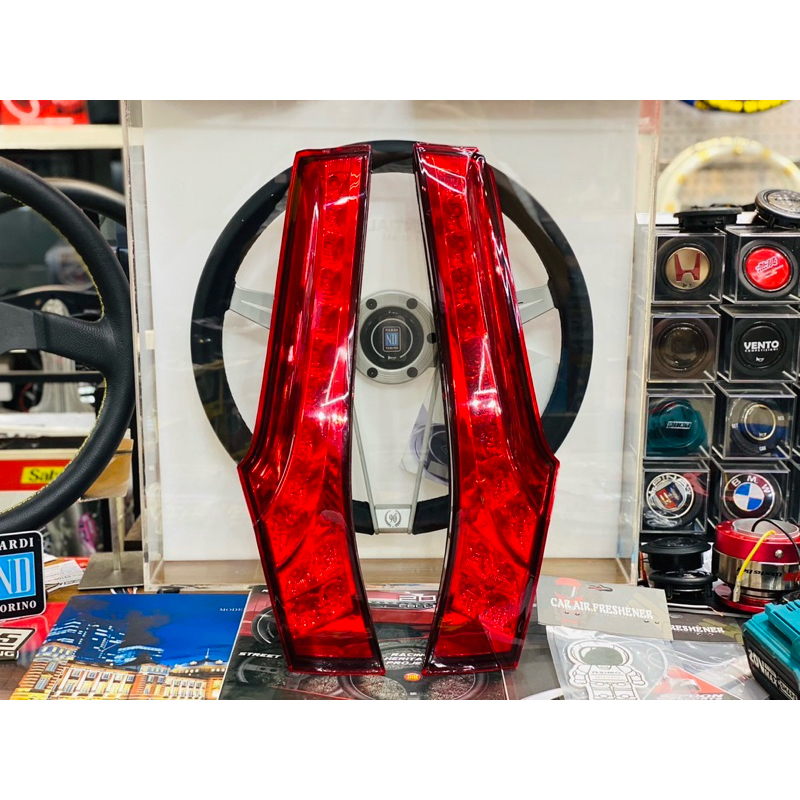 Honda jazz Gk led tail lamp Genuine Chrome Version Pillar Light Ruby ...