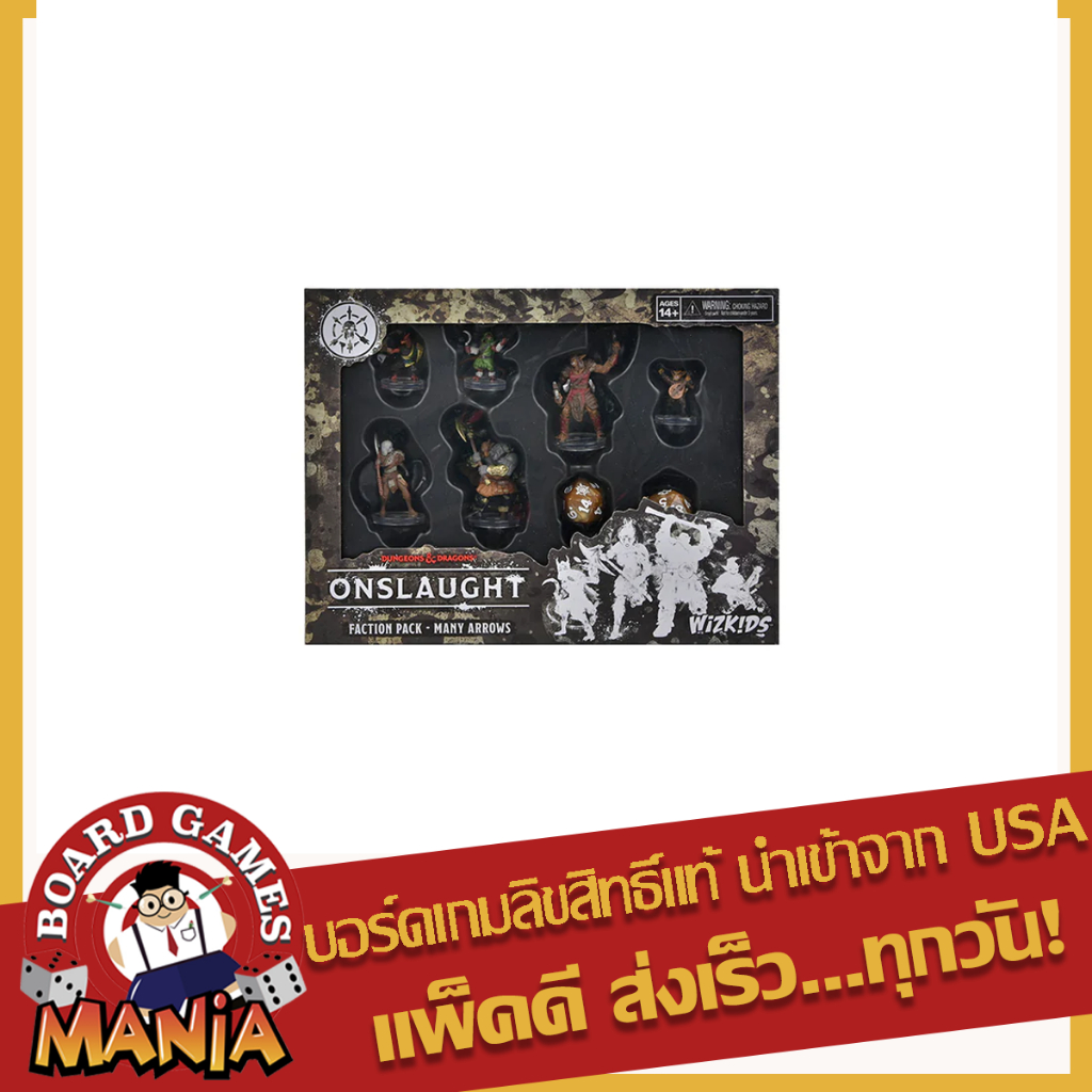 Dungeons & Dragons: Onslaught – Many Arrows Faction Pack Expansion ...