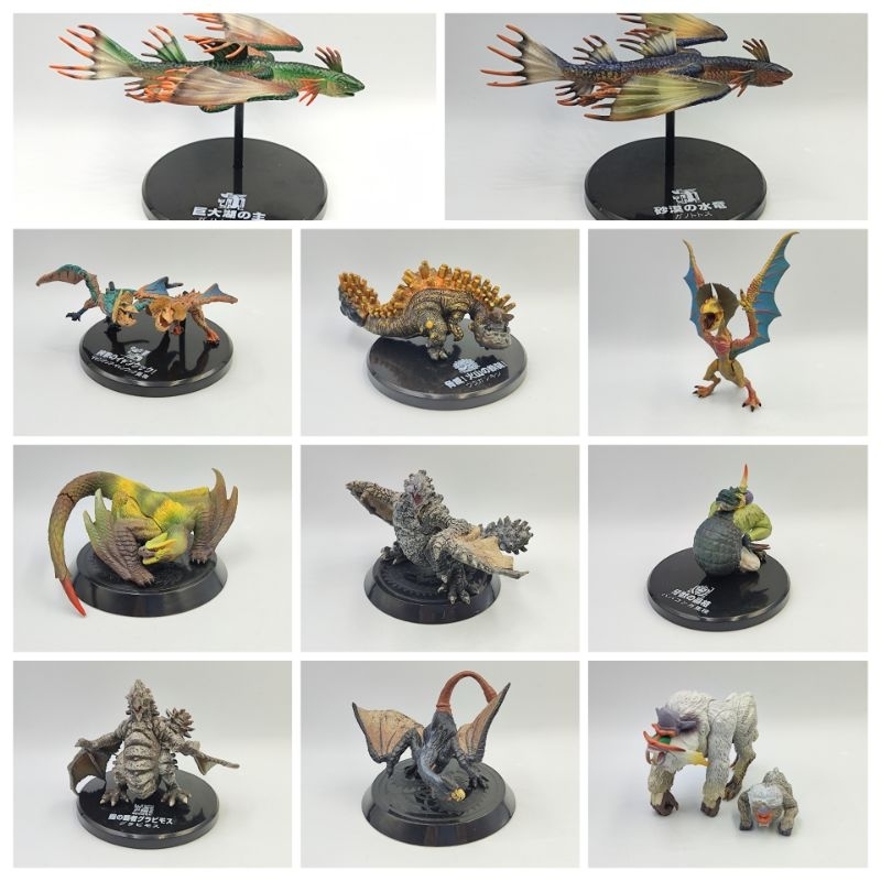 (Authentic/Used) Monster Hunter Figure Collection Of Multiple Vol ...
