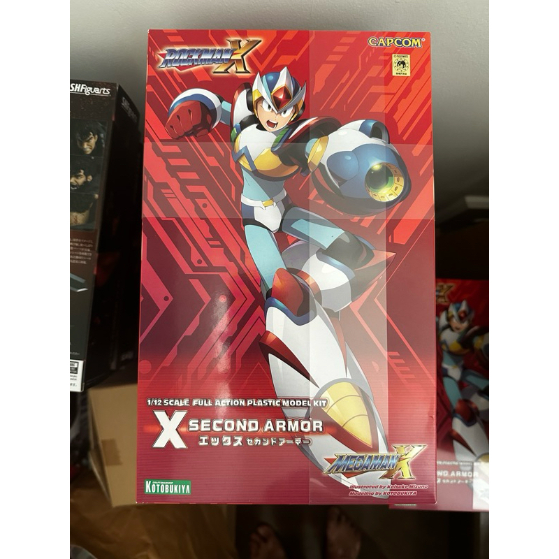 Kotobukiya 1/12 Mega Man X Second Armor Rockman (Plastic Model ...