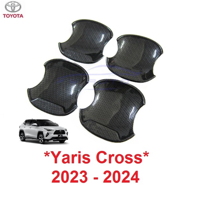 Door Handle Cover Toyota Yaris Cross 2023 2024 2025 Cup Tray Protector ...