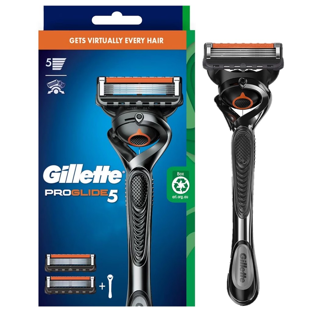 Gillette ProGlide 5 Razor for Men + 2 Blades with FlexBall Technology 5 ...