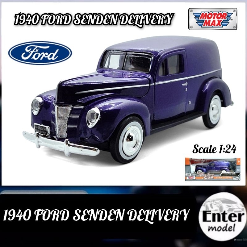 MOTORMAX Model Car Premium Grade Genuine Copyright Classic 1940 FORD ...