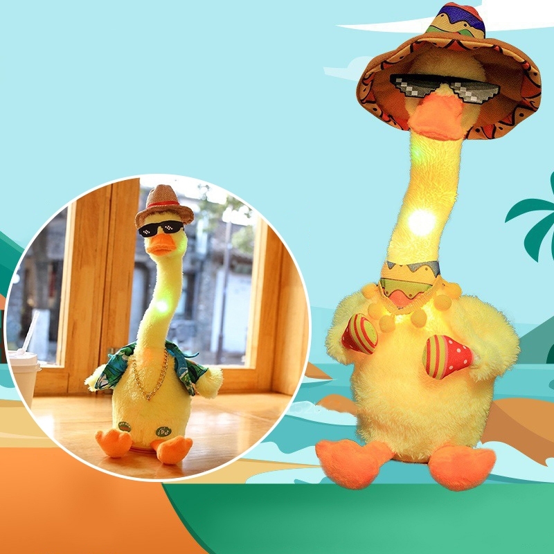 Talking Duck Cute Little Doll Can Speak After There Are 100+ Songs Of ...