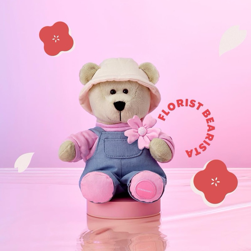 Starbucks Bearista Bear Cherry Blossom Outing | Shopee Philippines