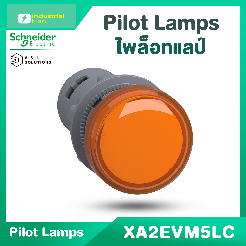 Schneider Electric Pilot Lamp LED Ø22mm Plastic 220-230VAC (Xa2evm5lc ...