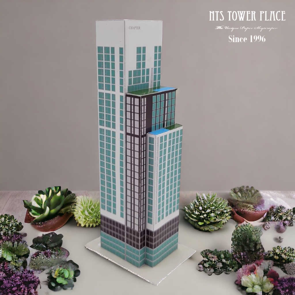 Condo Paper Building Model CHAPTER Chula-Samyan (CHAPTER Chula-Three ...