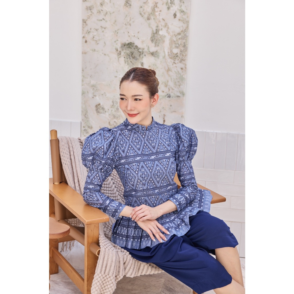 Plain Color Silk Shirt (Free Size Sarong) Can Be Purchased Separately ...