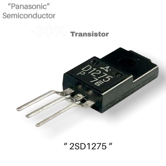 2SD1275 Power Transistor 60V 2A 3 Pin type Darlington Panasonic ...