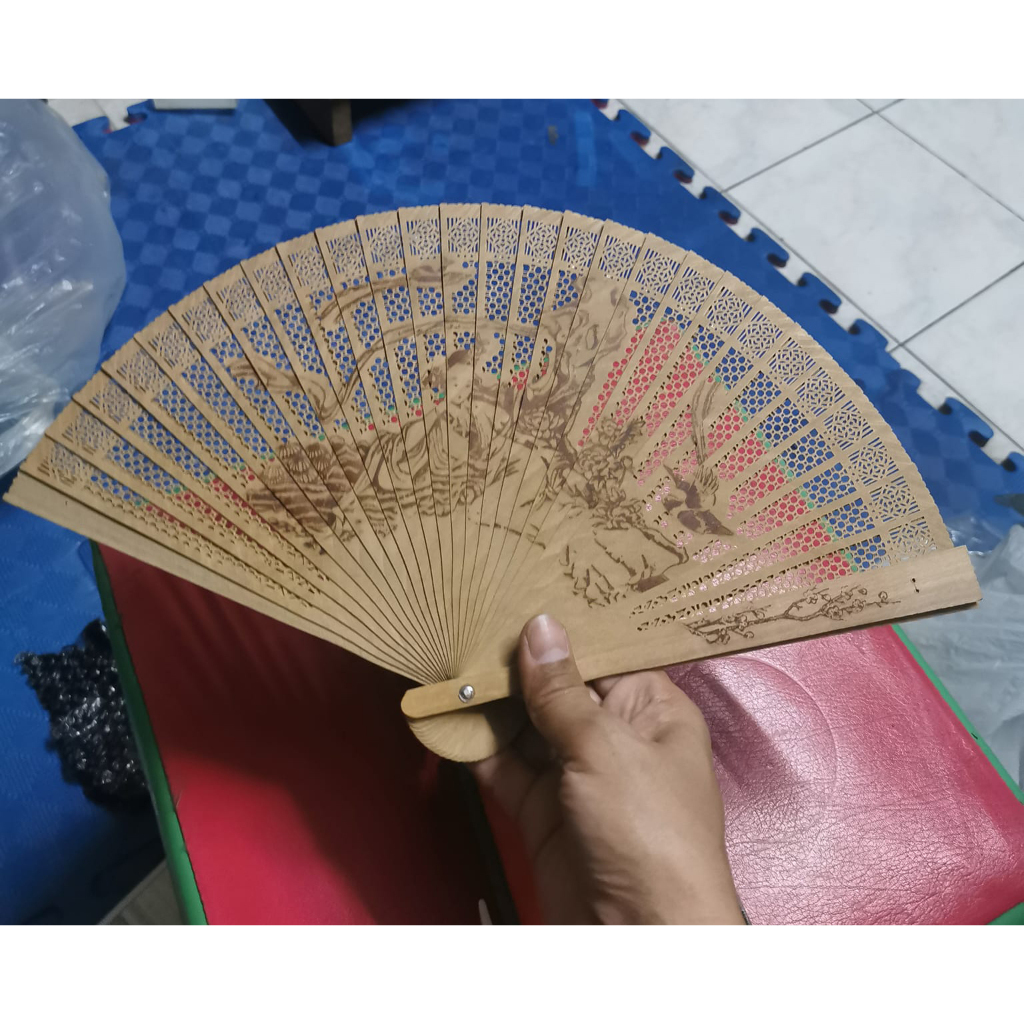 Original Japanese Bamboo Fan | Shopee Philippines