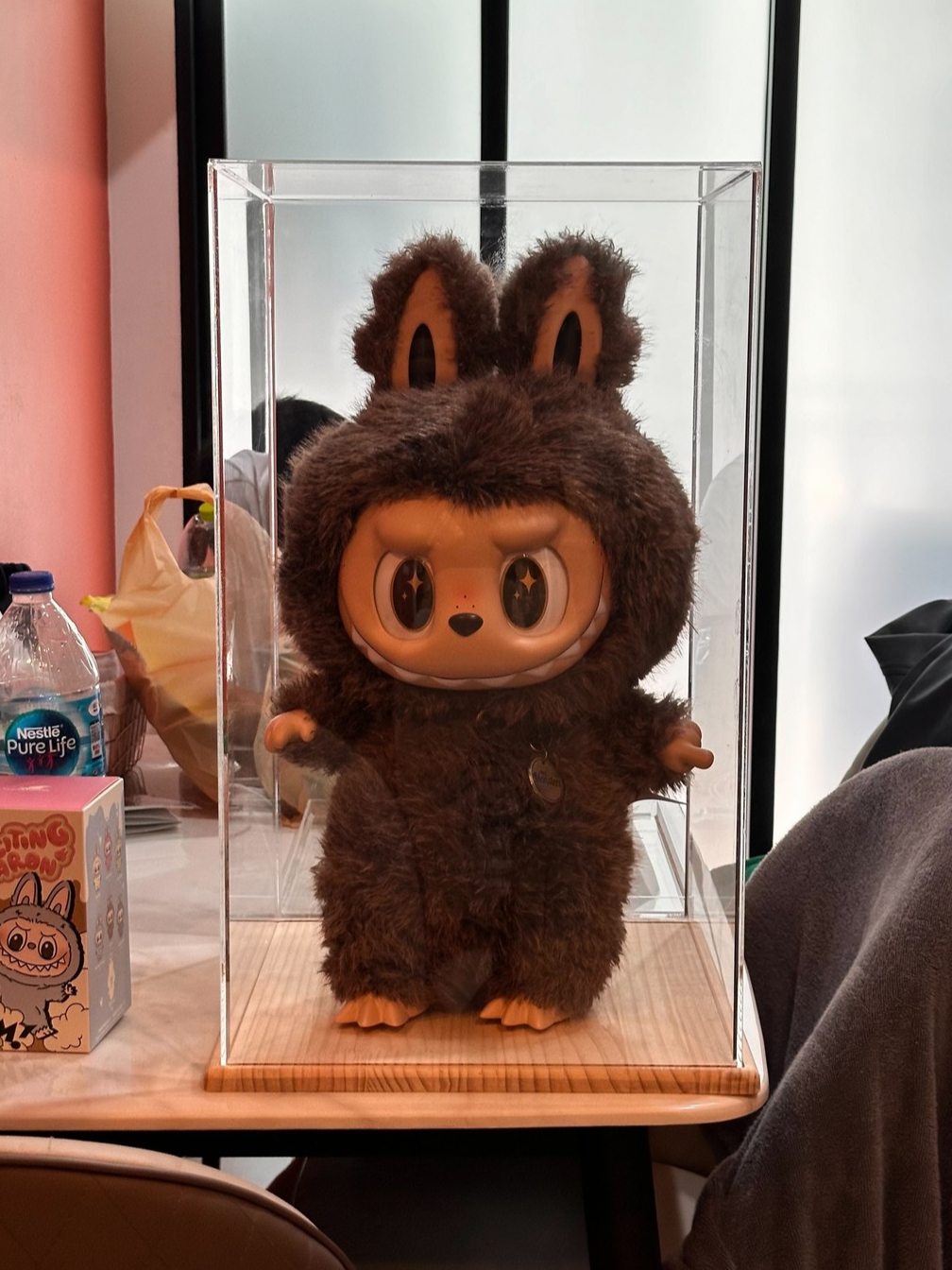 Zimomo Acrylic Case Size 35 * 35 Height 60 cm Model Box Labubu | Shopee ...