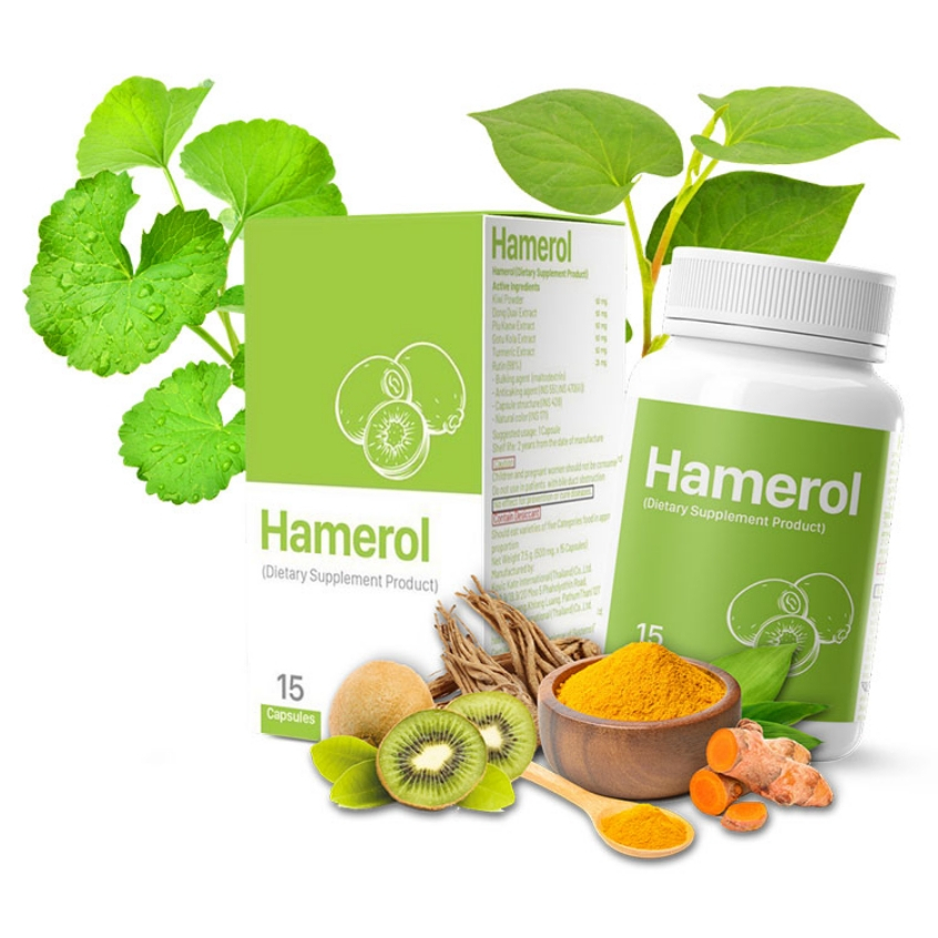 HAMEROL Hemorrhoids Supplement 1box 15 Capsules!!! | Shopee Philippines