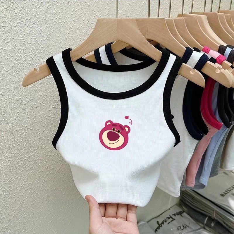 Tank Top Bear lotso Son Daughter Can Wear No.174 | Shopee Philippines