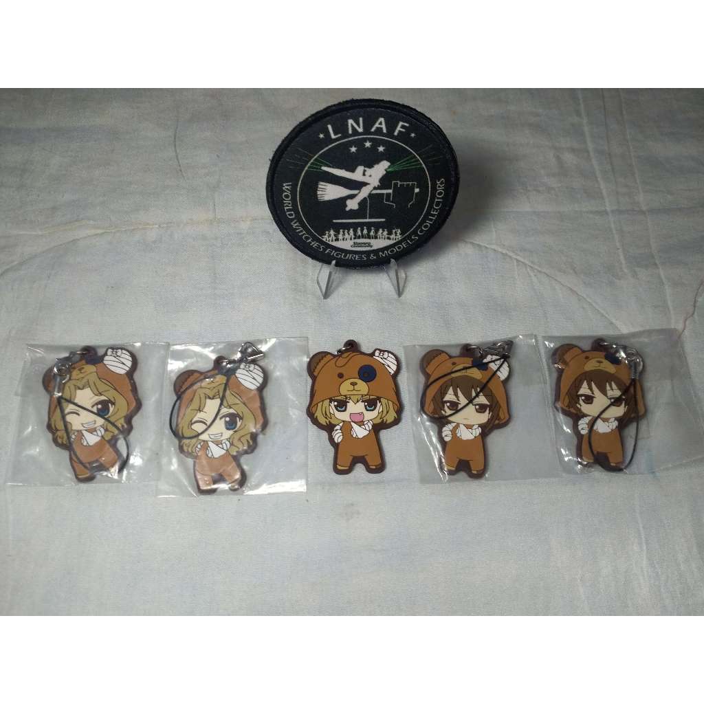 Keychain Girls Und Panzer Assorted Bokobear Set | Shopee Philippines