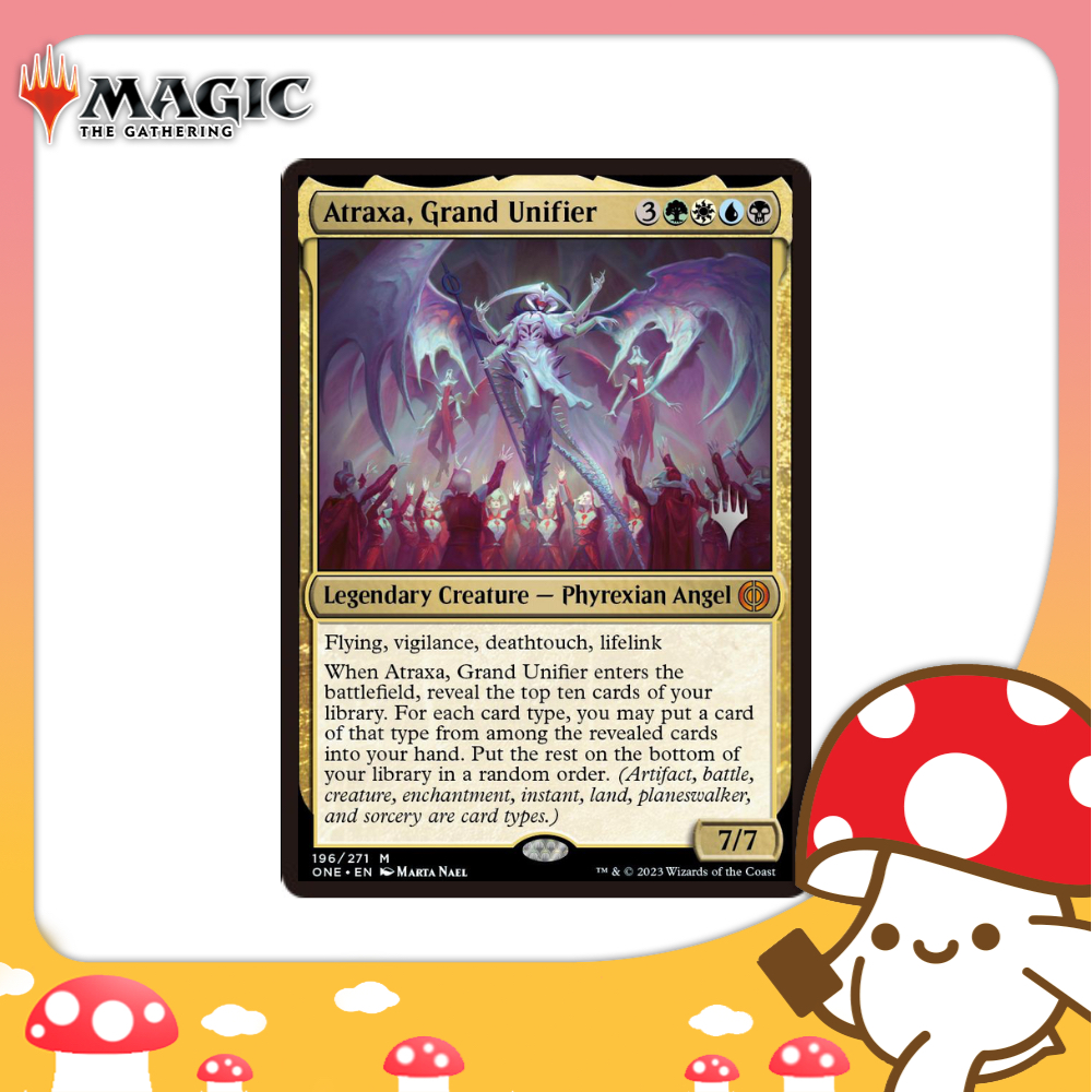 MTG-Atraxa Grand Unifer-Promo (ONE) English | Shopee Philippines