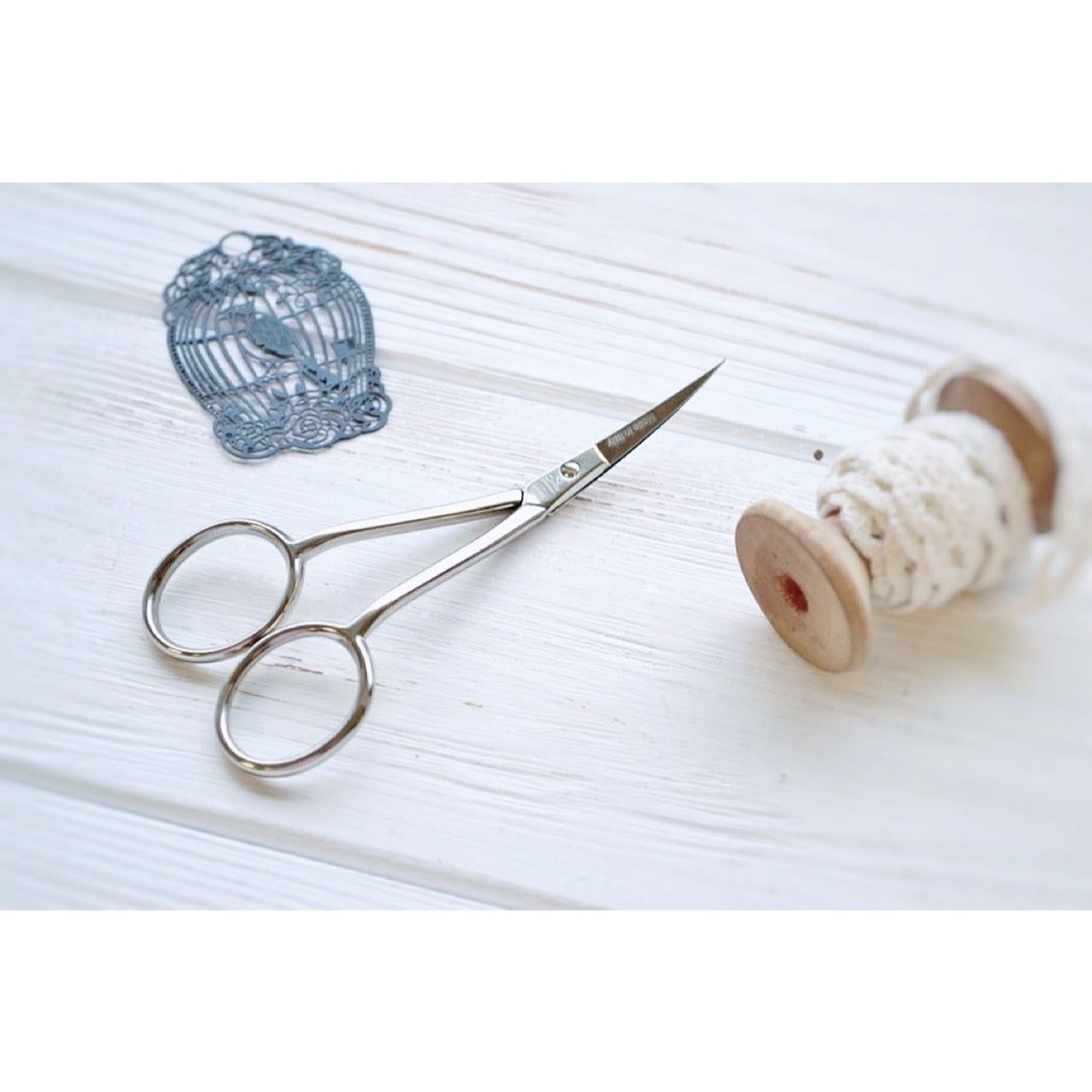 Premax Double Curved Scissors Handle hardanger Work Size 4 1/4 Inch And ...