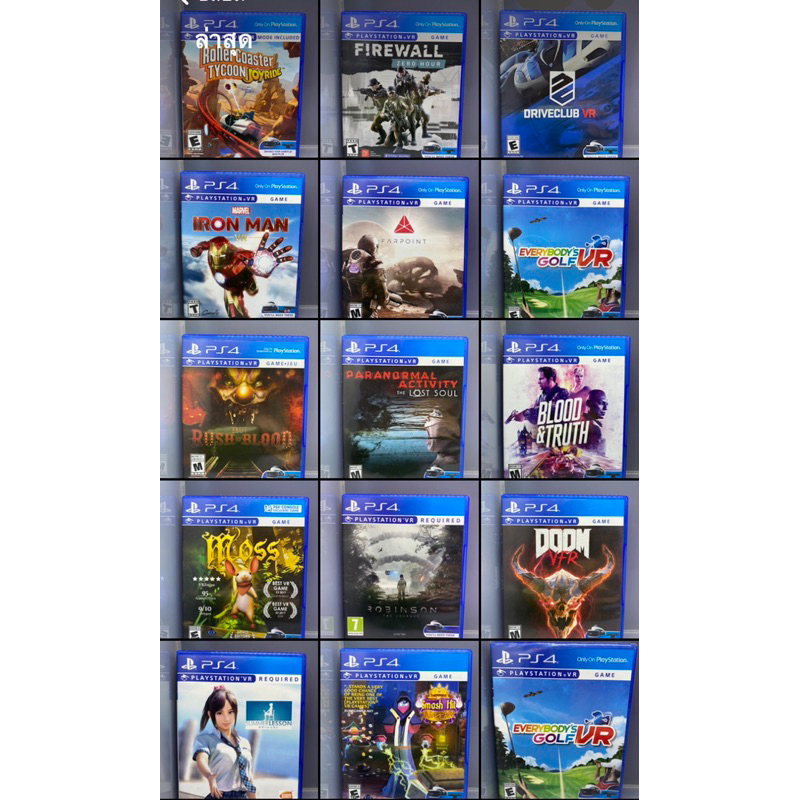 PS4 Game Disc For PLAYSTATION VR [2nd Hand] | Shopee Philippines
