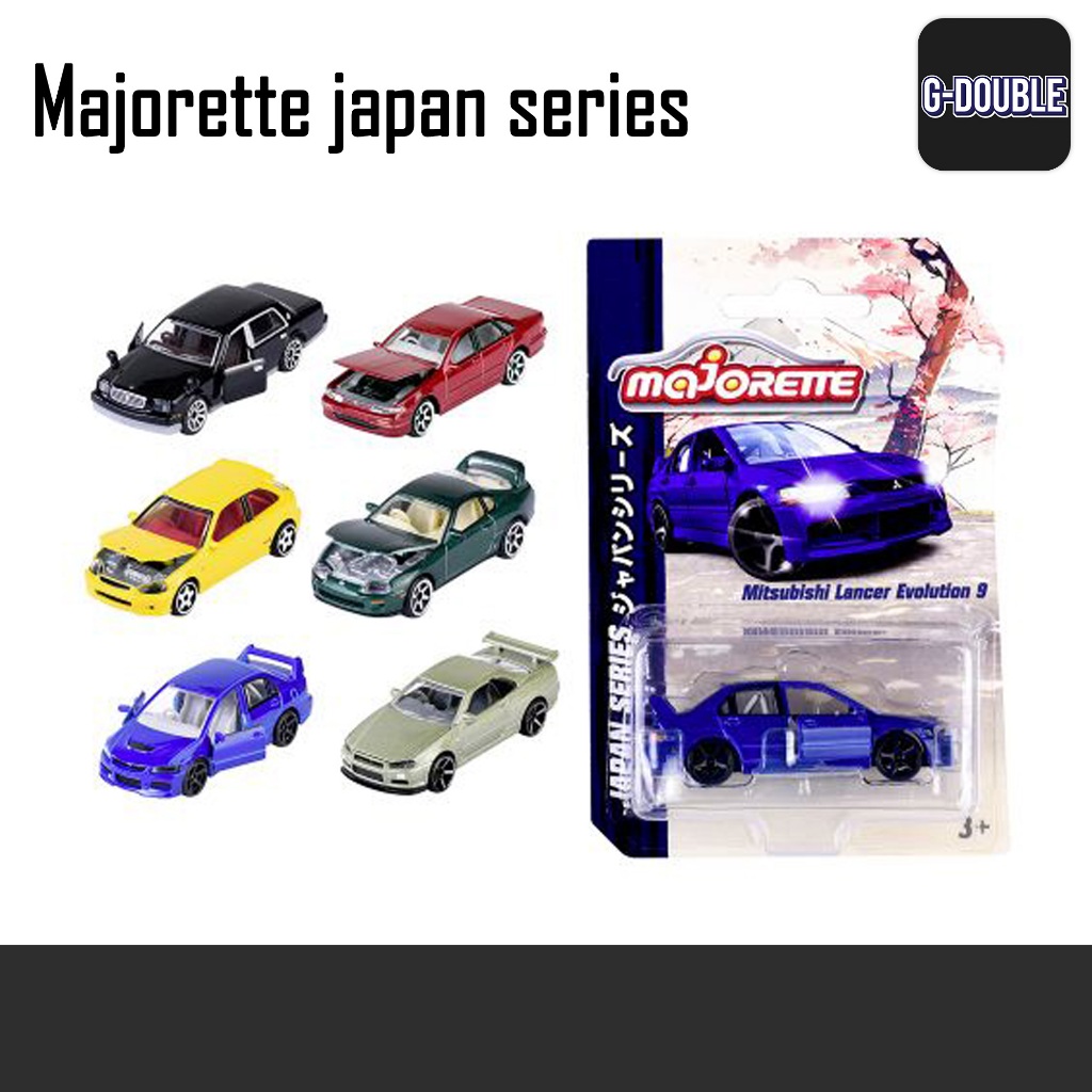 Majorette Japan Series Majoret Diecast Model Car Japanese Size 1/64 EK9 ...