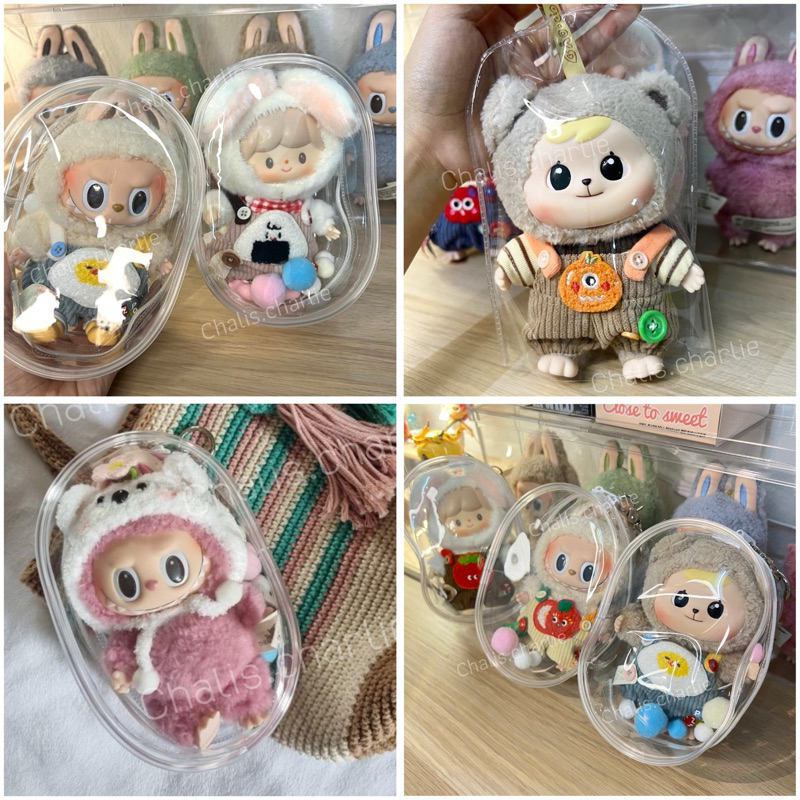 Transparent Pouch /Bag Labuh V1 v2 bao ao labubu Art Toy | Shopee ...