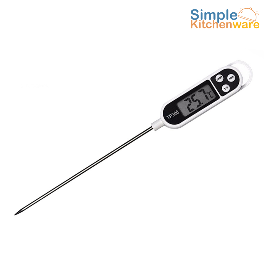 Food Thermometer High Accuracy Digital Simple Kitchenware | Shopee ...