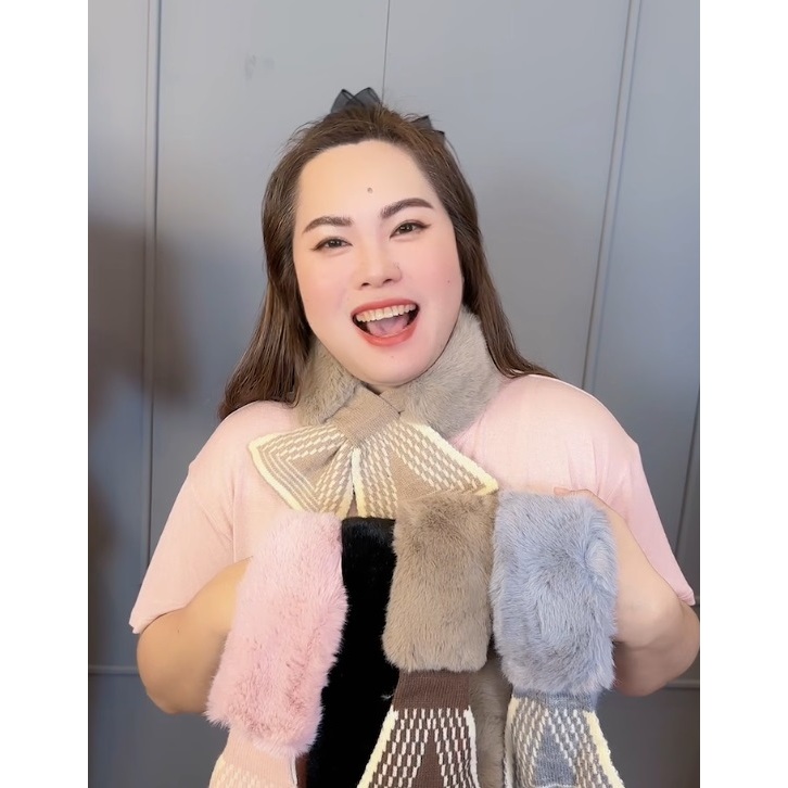 Minimal Scarf Fashion Clothes Jip Thai Dress Women Girls Plus Size ...