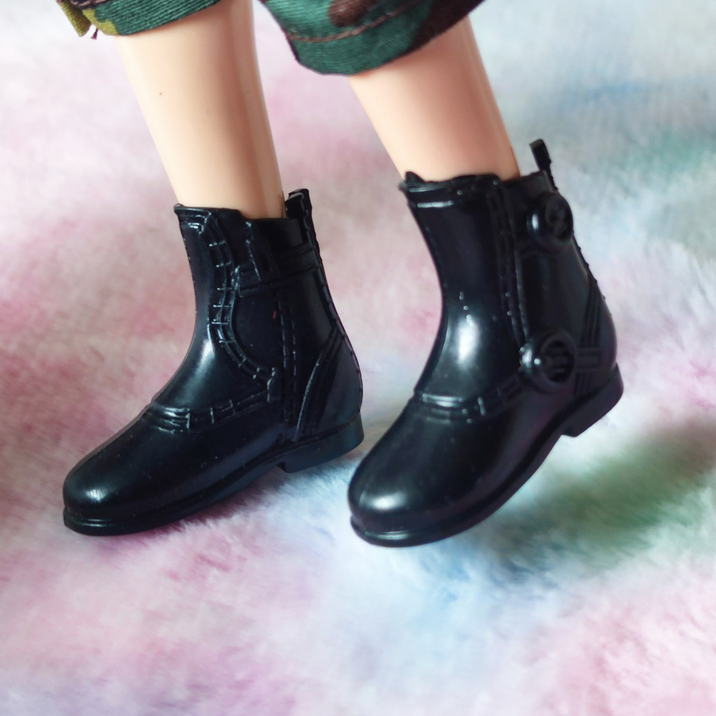 KEN Doll Booth Shoes Black | Shopee Philippines