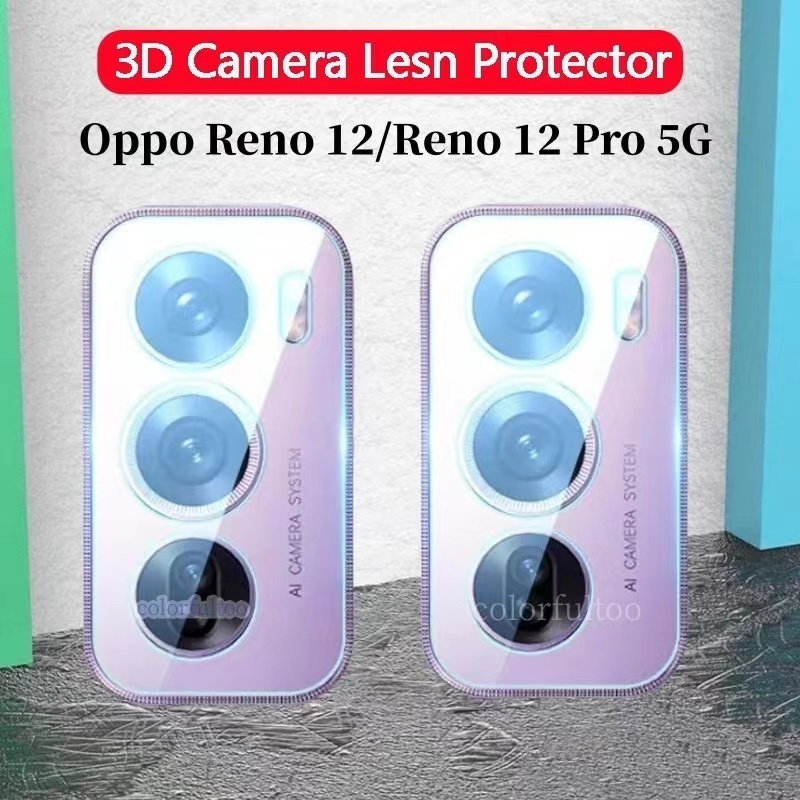 Camera Lens Protector Film Full Oppo Reno 12 Pro Reno12F For Reno12 ...