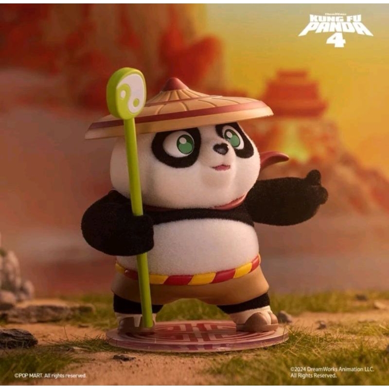 Popmart Random Box Kung Fu Pan 4 Fully Equipped Selected | Shopee ...