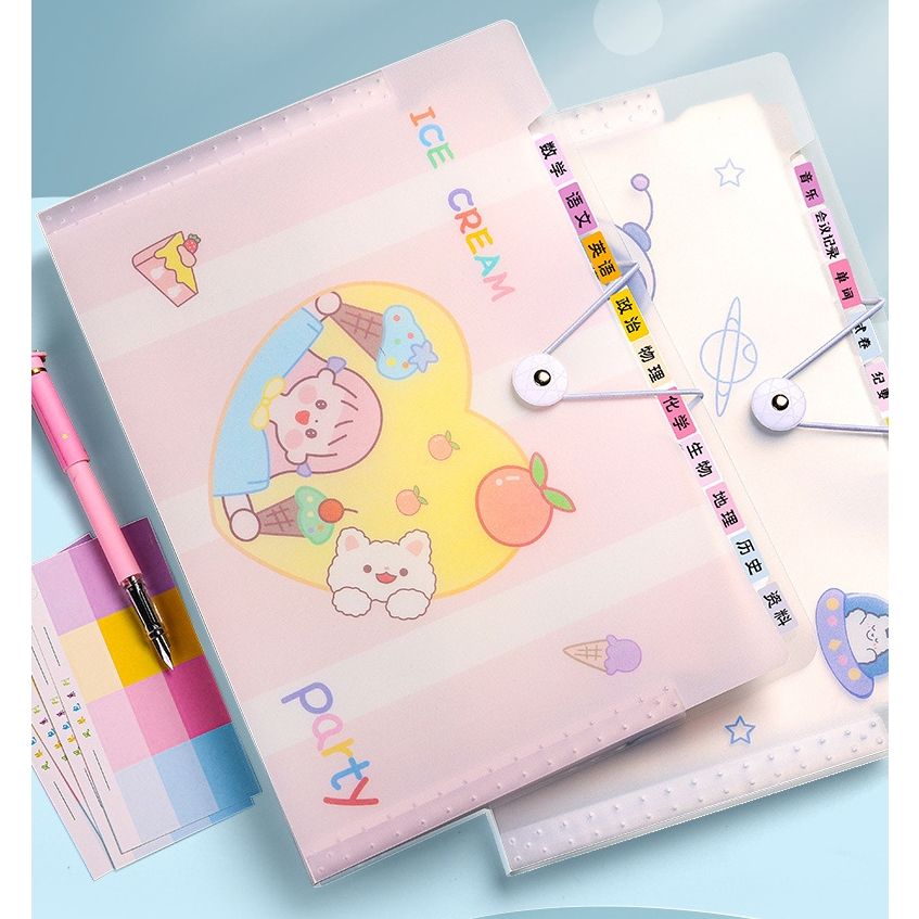 File Folder A4 Cartoon Design Cute Pattern/OF-019 | Shopee Philippines