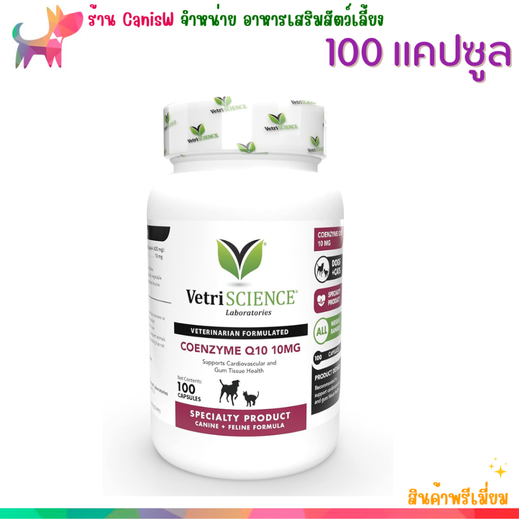 Coenzyme Q10 10 MG 100 Tablets Nourish The Heart Of Dog Old Vitamin ...