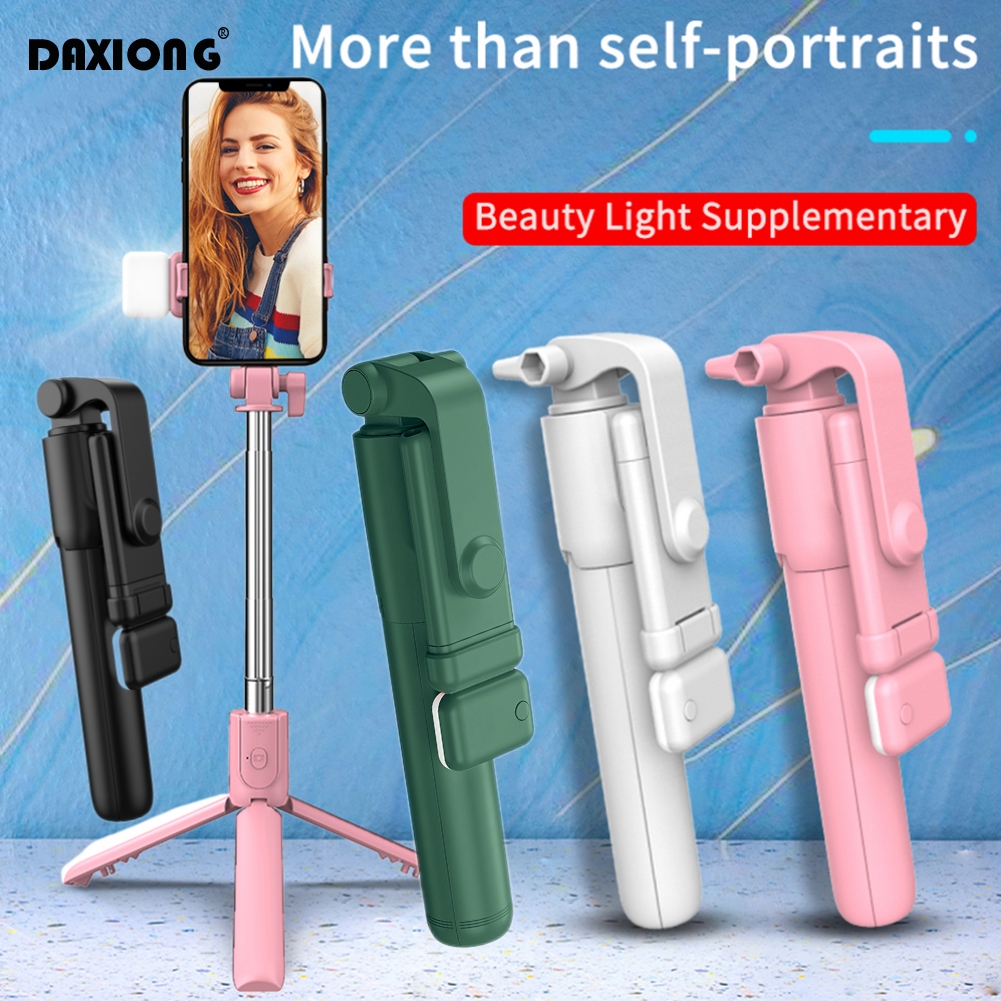 Selfie Stick With Light Model S03s Tripod Phone Stand Three-Legged Easy ...