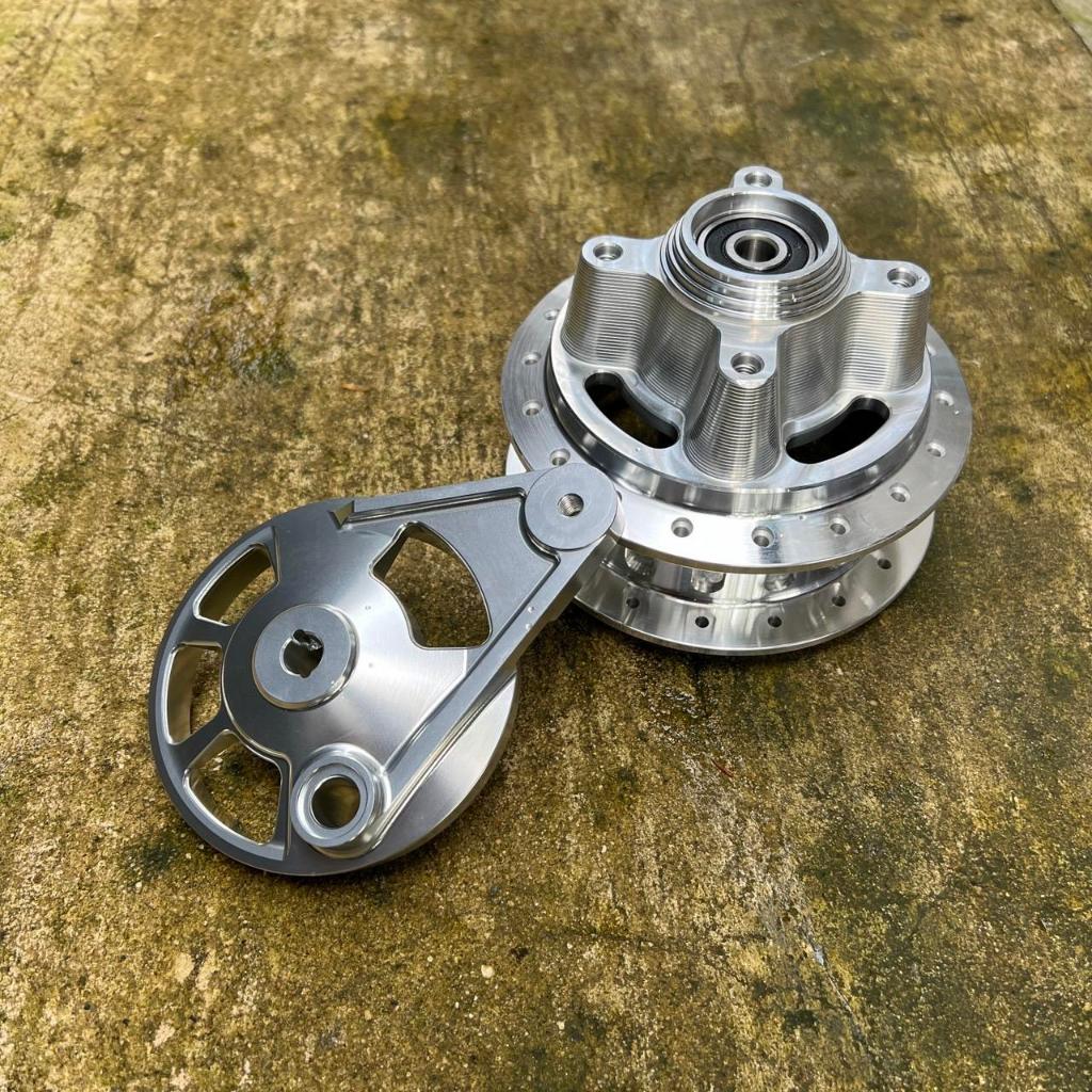 Wave CNC Rear Hub With Drilling Damper Cap | Shopee Philippines