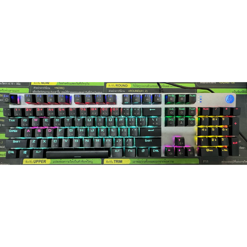 HP gaming mechanical keyboard | Shopee Philippines
