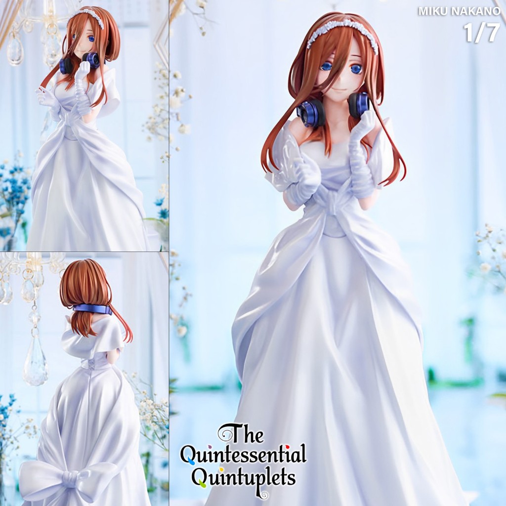 Figure The Quintessential Quintuplets Bride Hair Is Twin Five Miku ...